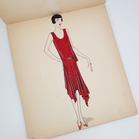 An Album of Fashionable Dress Designs from 1927 [House of Reville ...