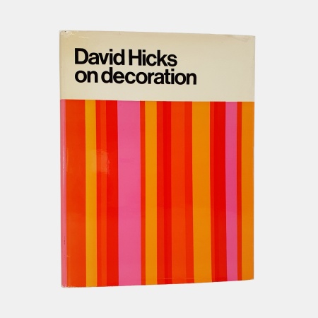 Tecido David Hicks David Hicks On Decoration With Fabrics" 1971