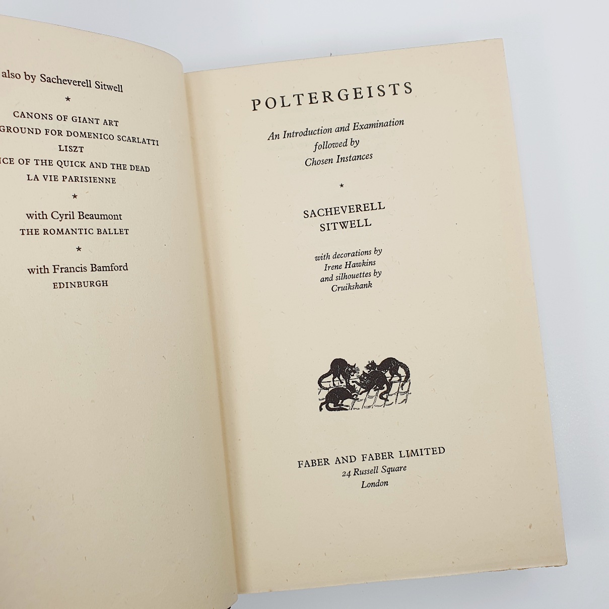 Poltergeists. An Introduction and Examination followed by Chosen ...