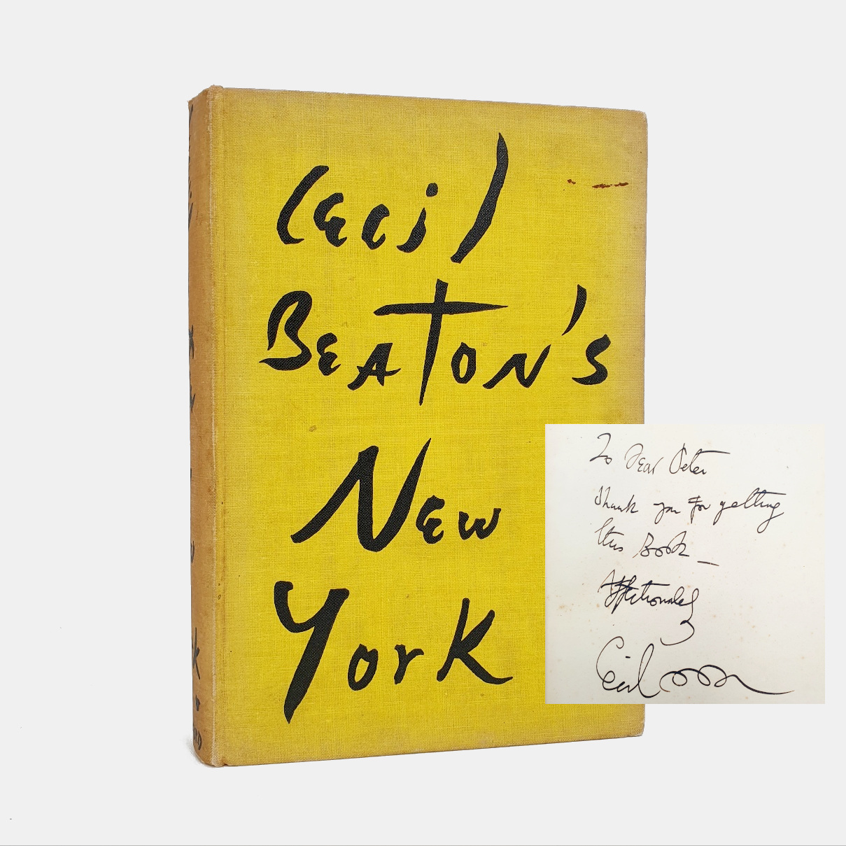 Cecil Beaton's New York [ASSOCIATION COPY] | Beaux Books