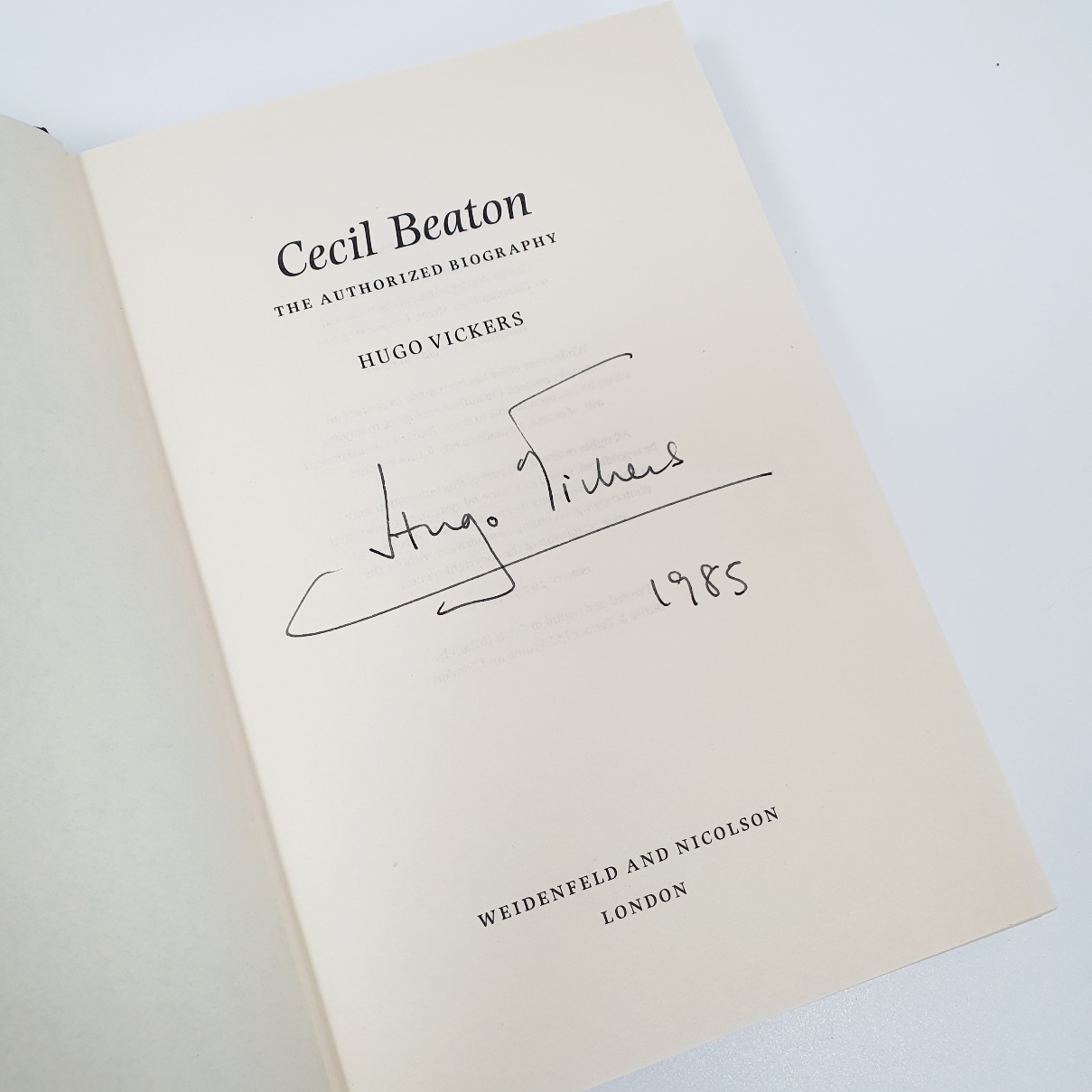 Cecil Beaton. The Authorised Biography | Beaux Books