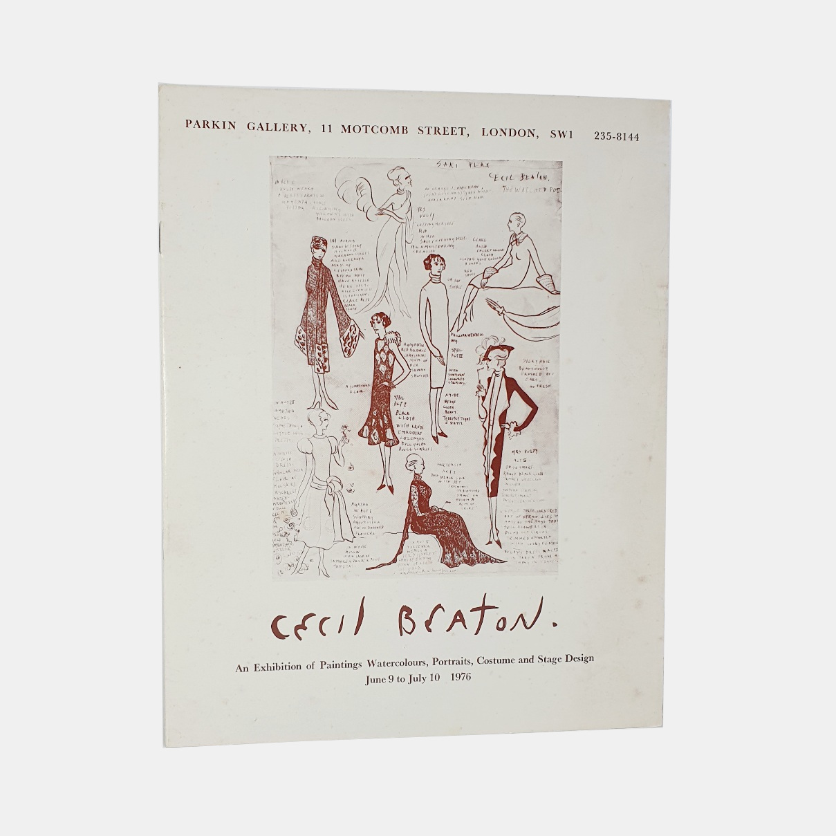 Cecil Beaton. An Exhibition of Paintings, Watercolours, Portraits ...