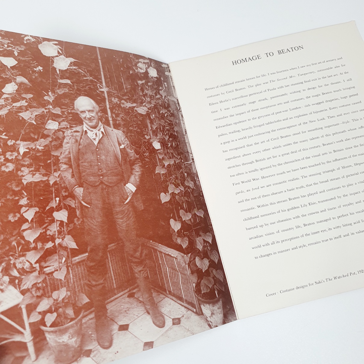 Cecil Beaton. An Exhibition of Paintings, Watercolours, Portraits ...