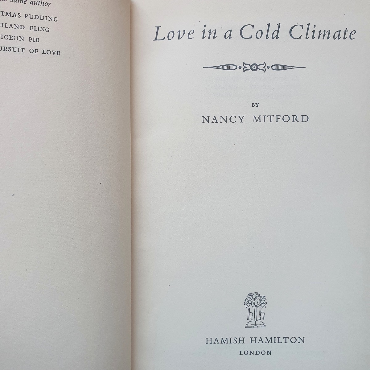 Love in a Cold Climate | Beaux Books