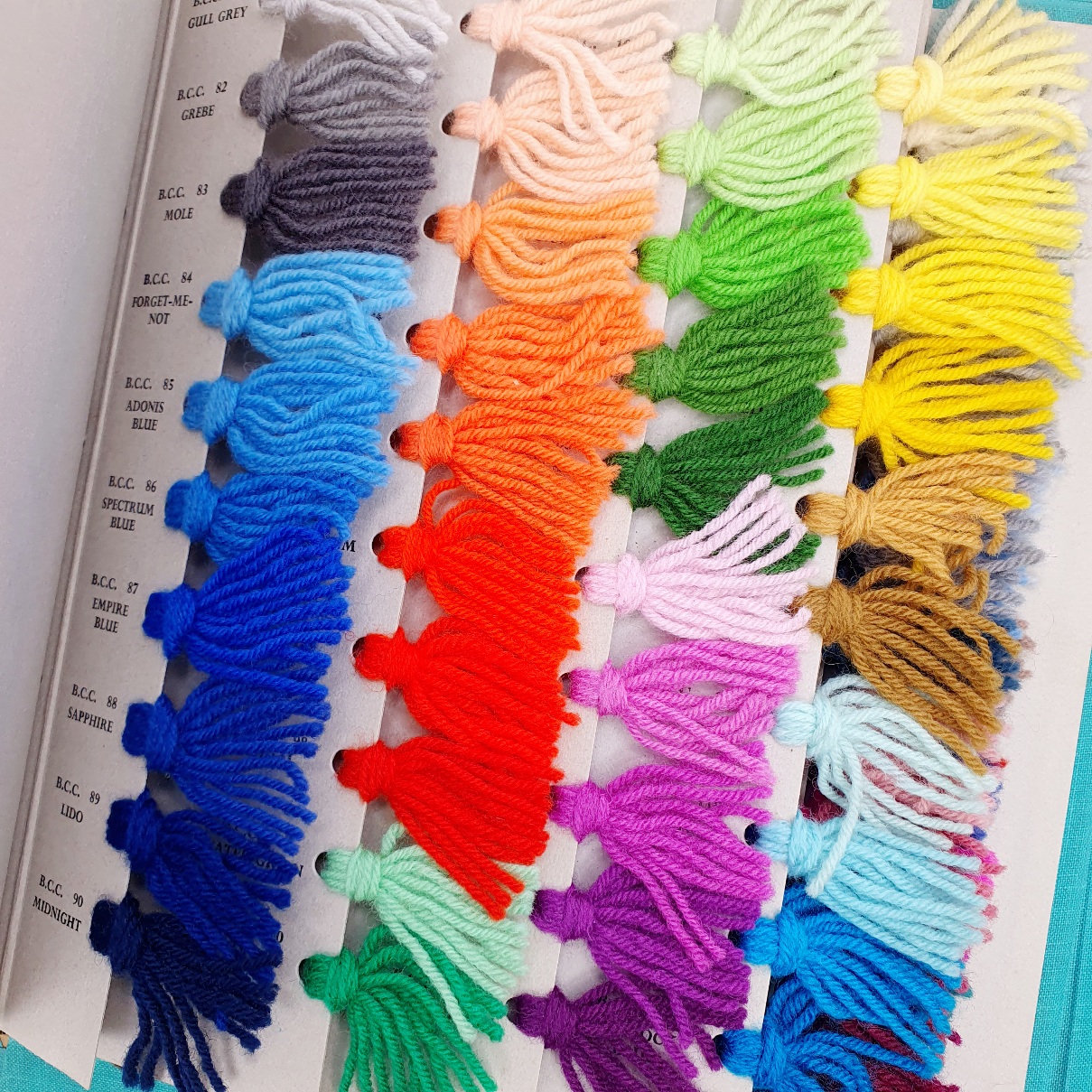 British Colour Council Dictionary of Colour Standards - Wool | Beaux Books