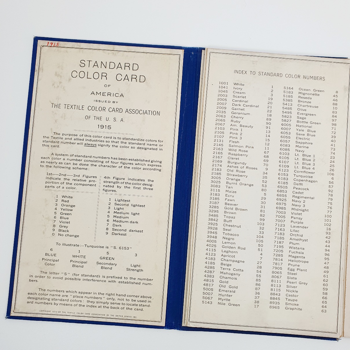 Standard Color Card of America | Beaux Books