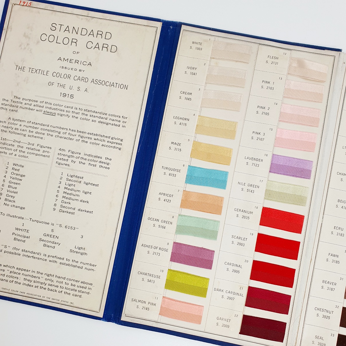 Standard Color Card of America | Beaux Books