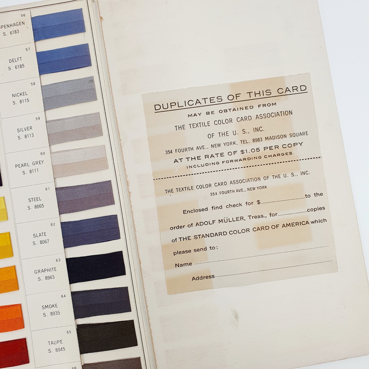 Standard Color Card of America | Beaux Books