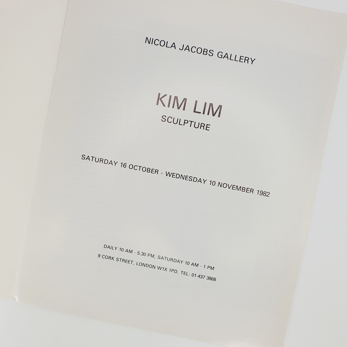 Kim Lim Sculpture | Beaux Books