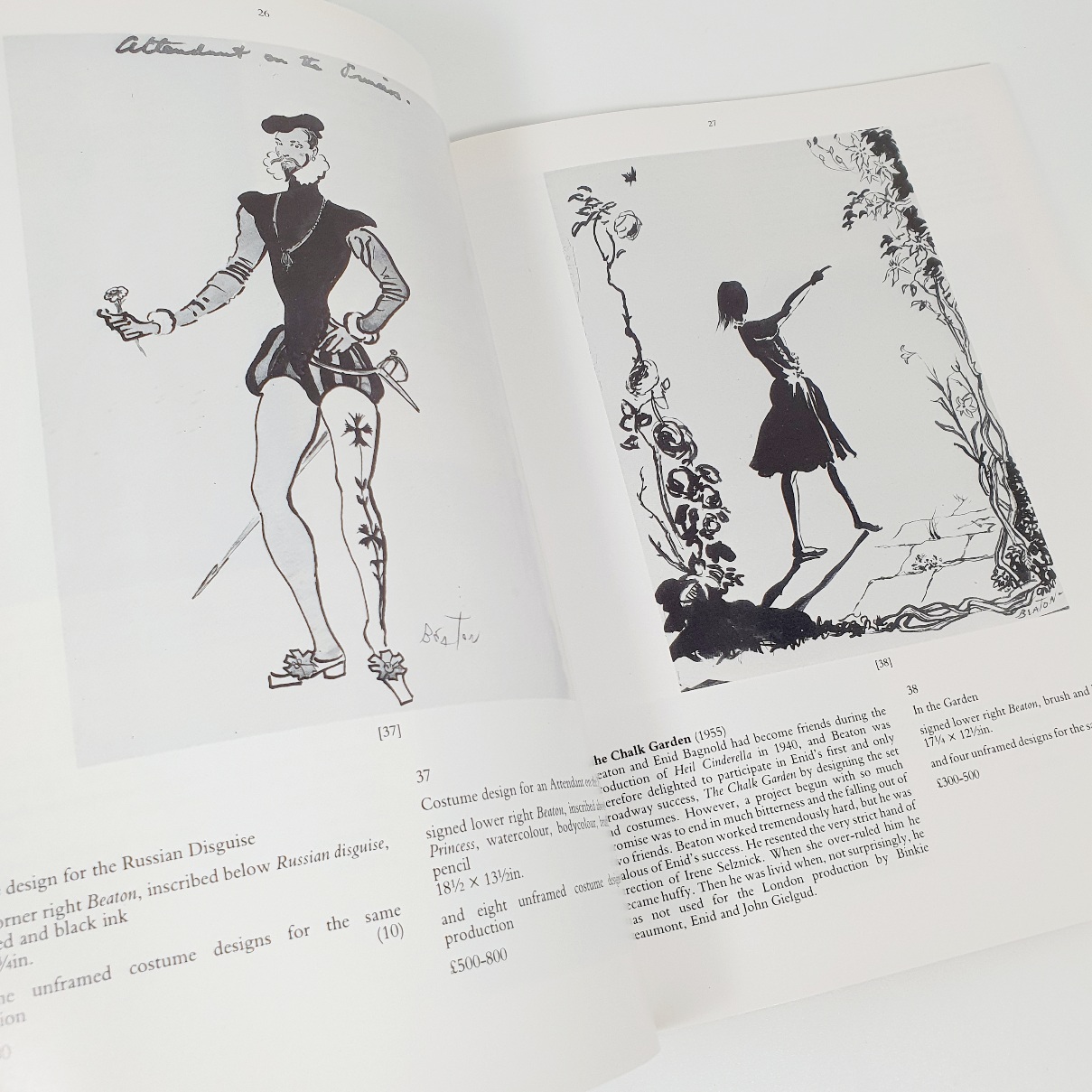 Stage and Costume Designs, Fashion Drawings, Landscapes, Portraits and ...
