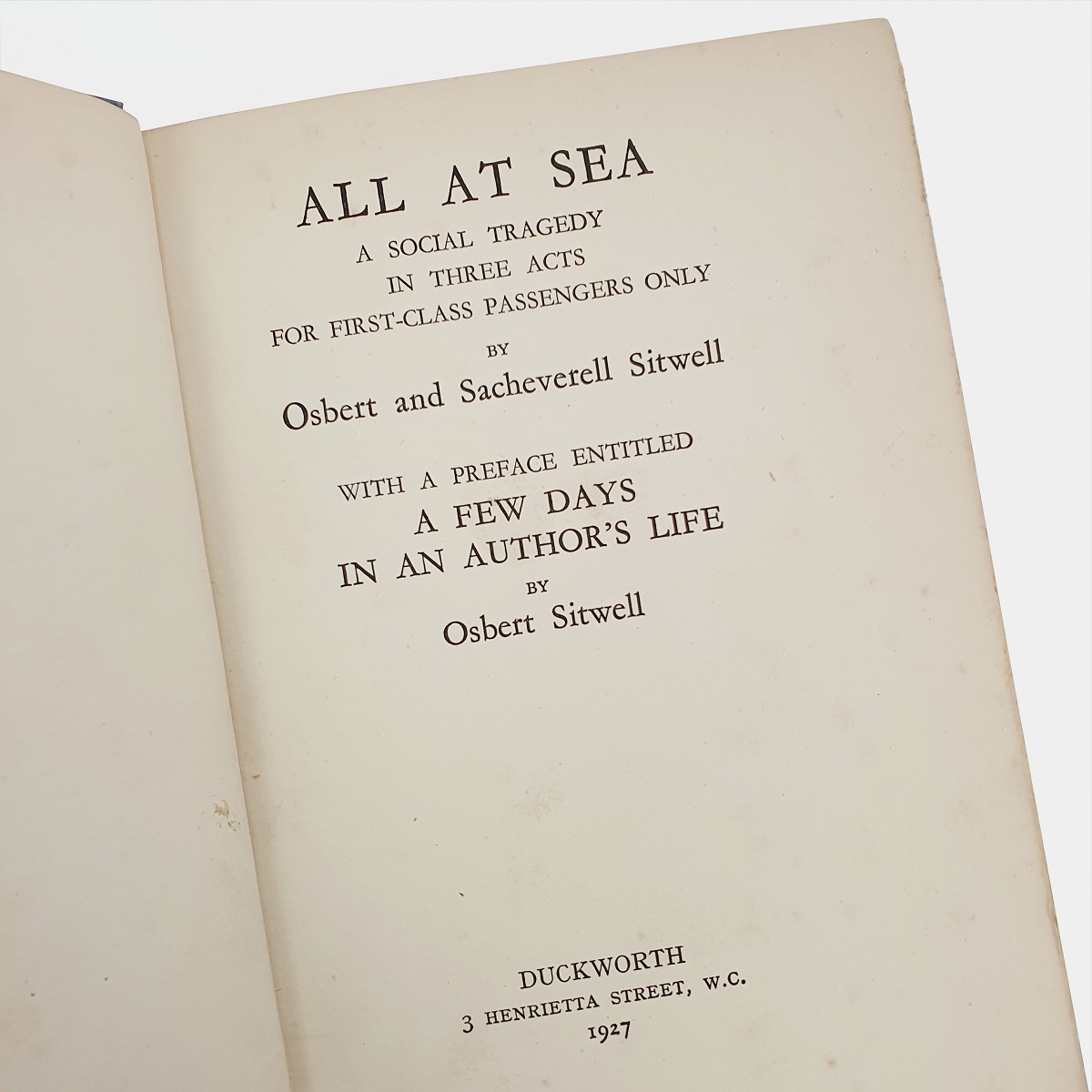All At Sea | Beaux Books