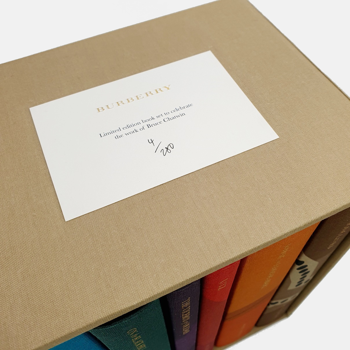 Bruce Chatwin [Burberry Limited Edition] | Beaux Books