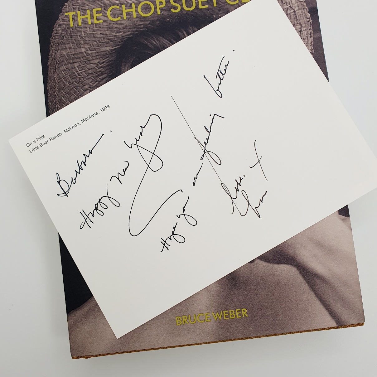 The Chop Suey Club Inscribed Beaux Books
