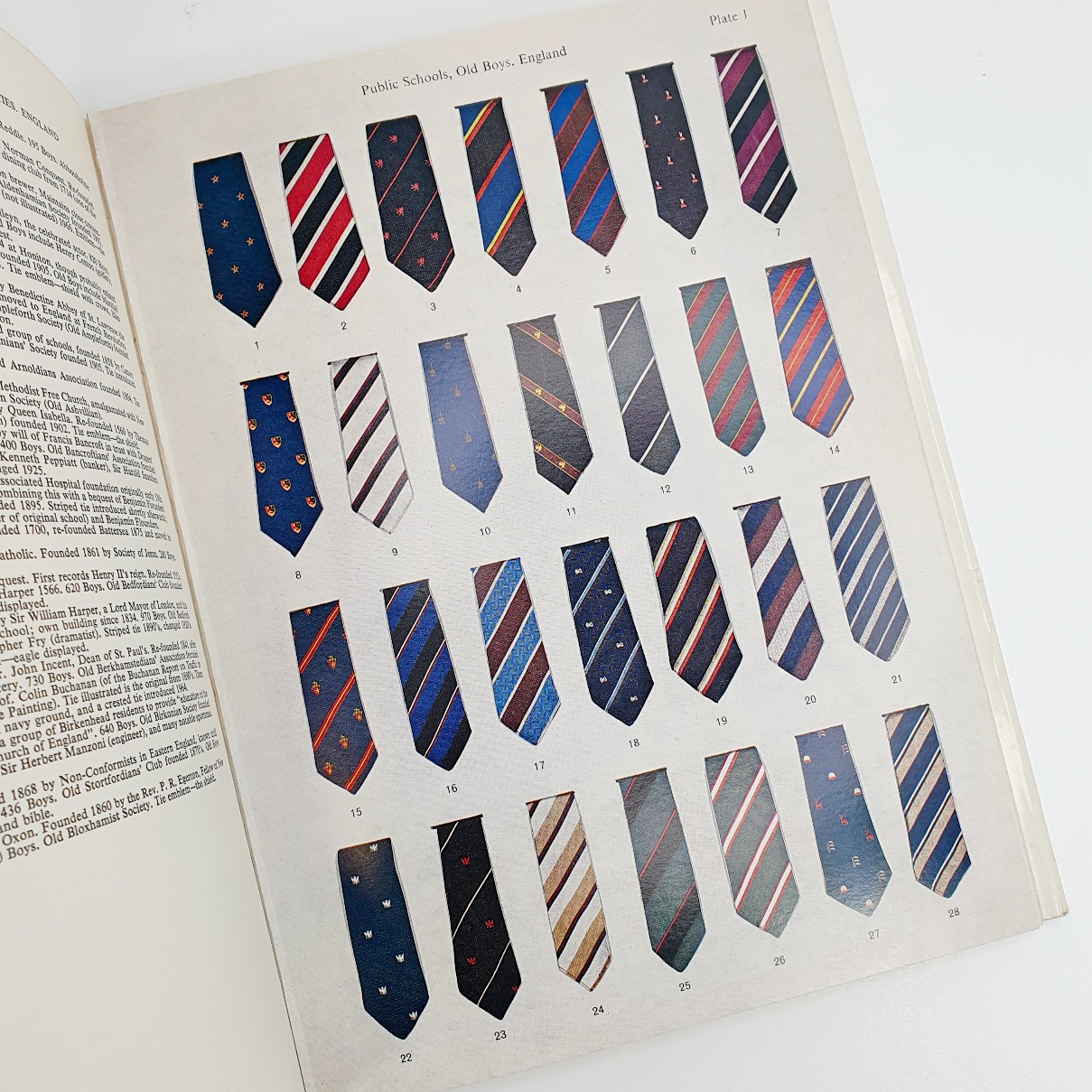 Ties. The Book of Public School, Old Boys, University, Navy, Army, Air ...