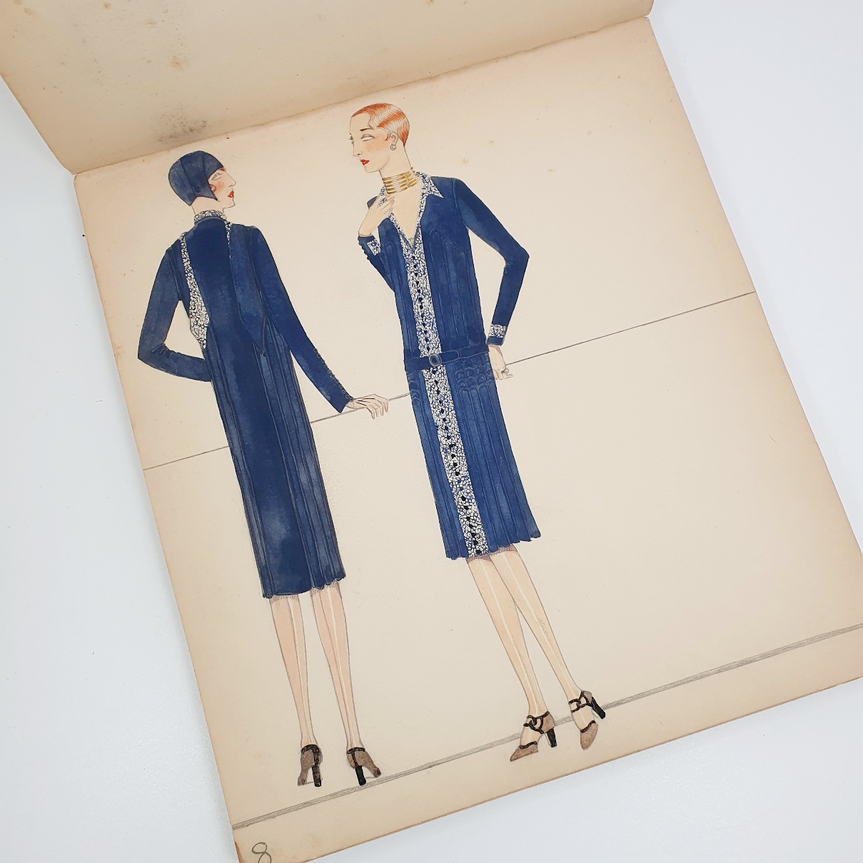 An Album of Fashionable Dress Designs from 1927 [House of Reville ...