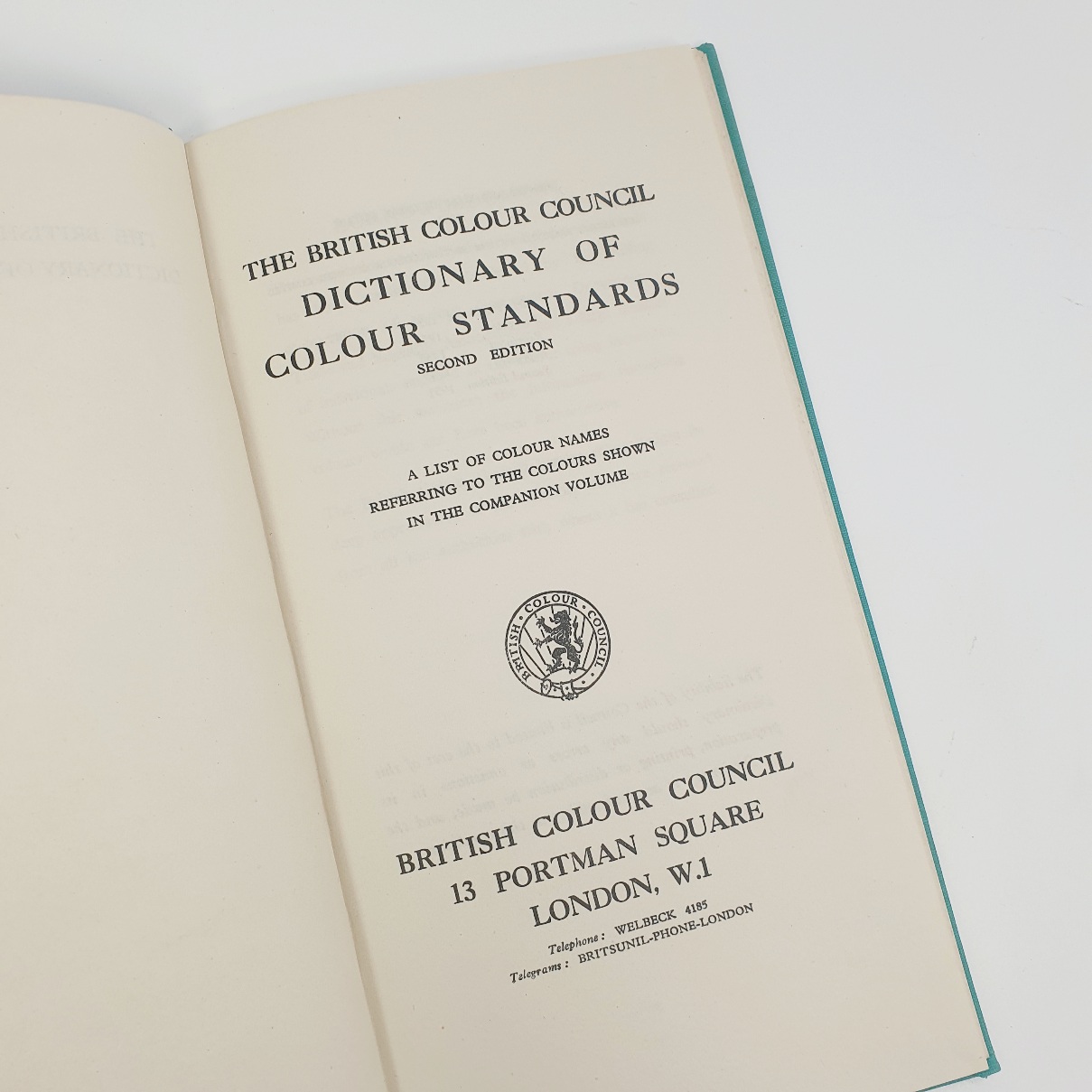 The British Colour Council Dictionary of Colour Standards | Beaux Books