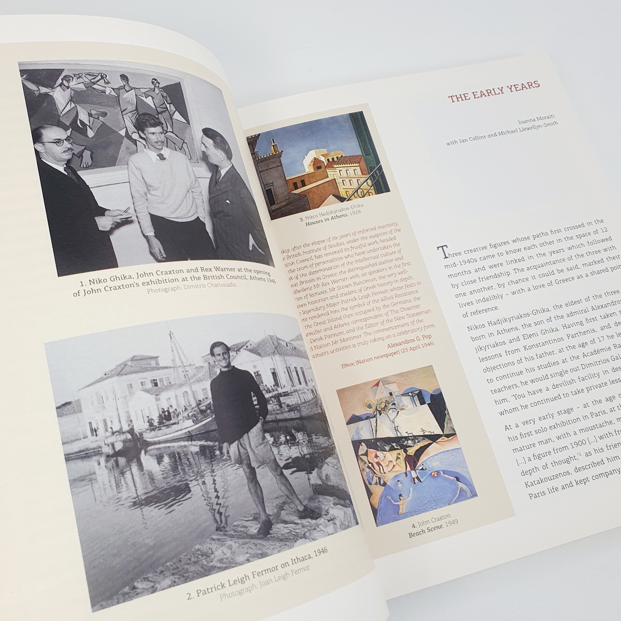 Ghika. Craxton. Leigh Fermor. Charmed Lives in Greece | Beaux Books