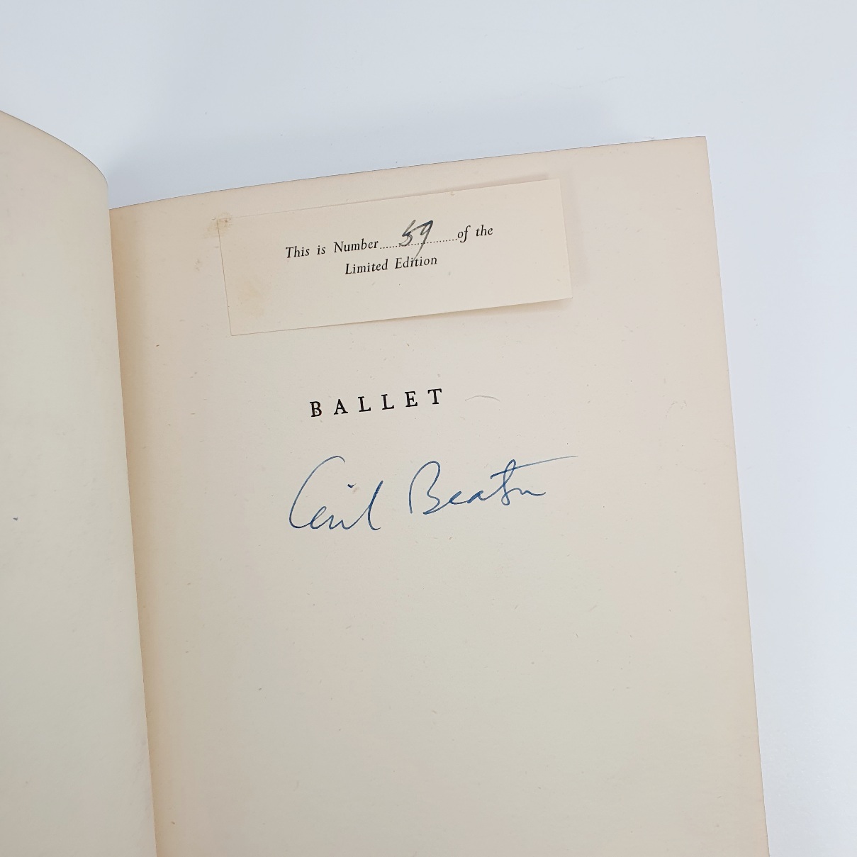 Ballet [SIGNED DELUXE EDITION] | Beaux Books