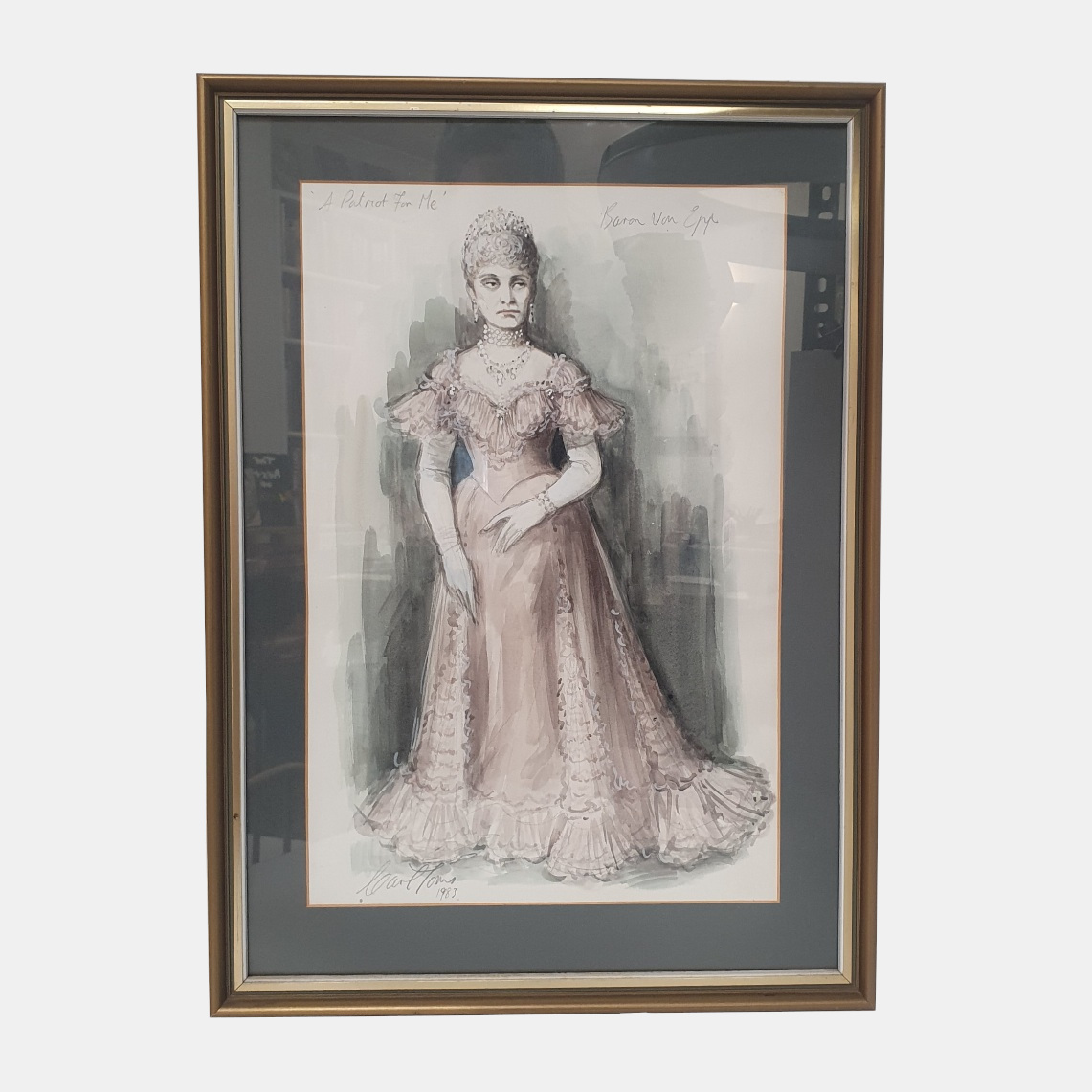 Original Costume Design by Carl Toms for Baron von Epp in John Osborne ...