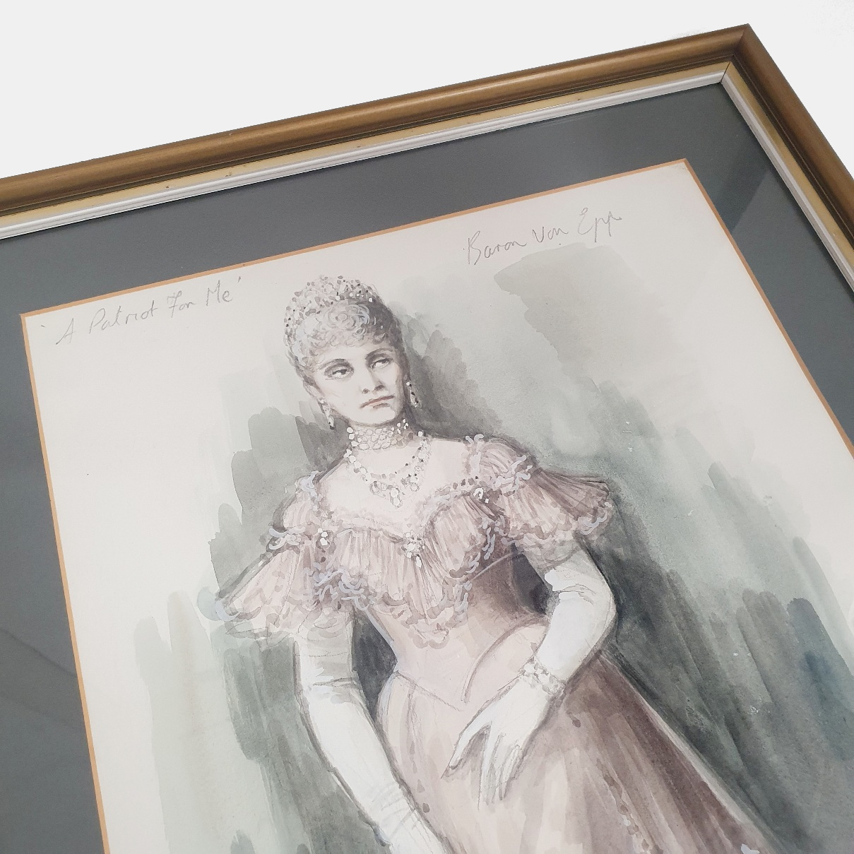 Original Costume Design by Carl Toms for Baron von Epp in John Osborne ...